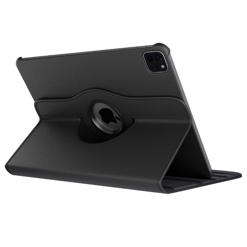Leather Folio iPad Case with 360° Stand & Kickstand